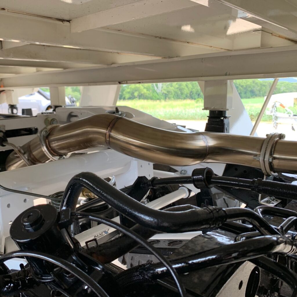 3.5 Inch Single Exit Exhaust for 79 Series 4.5L Landcruiser : Torqit