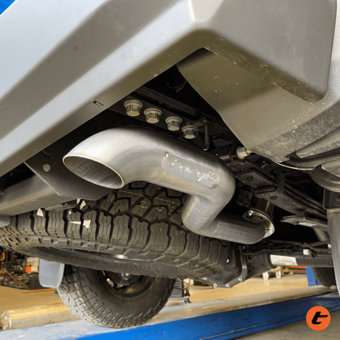 DPF Back 3" Performance Exhaust for Next-Gen 3.0L V6 Ford Ranger : Torqit