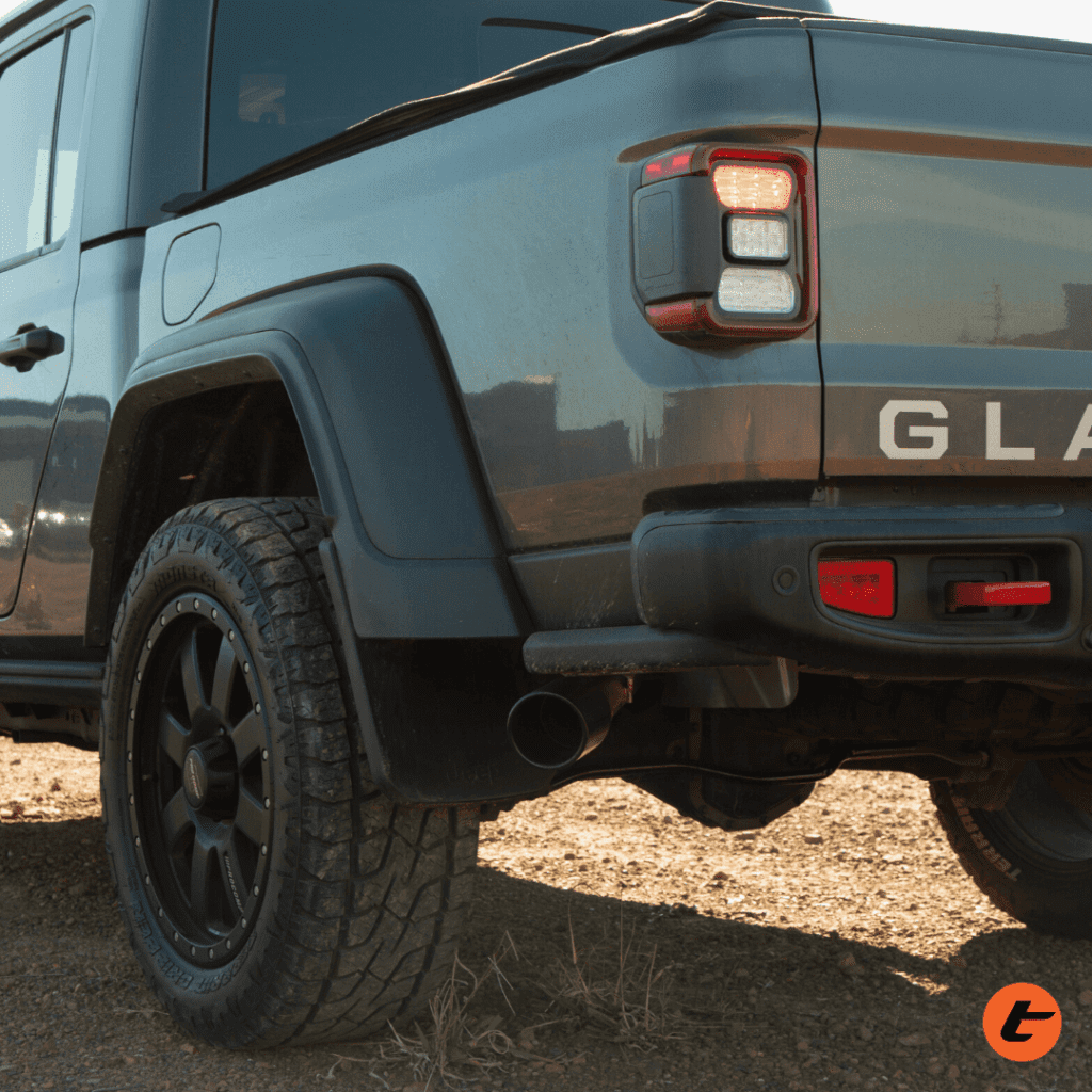 Single Exit 3" Cat-Back Exhaust for Jeep Gladiator | Torqit